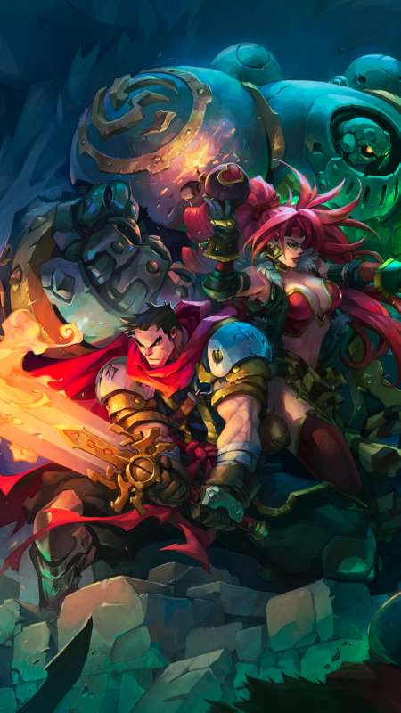 Battle Chasers - Nightwar wallpapers or desktop backgrounds